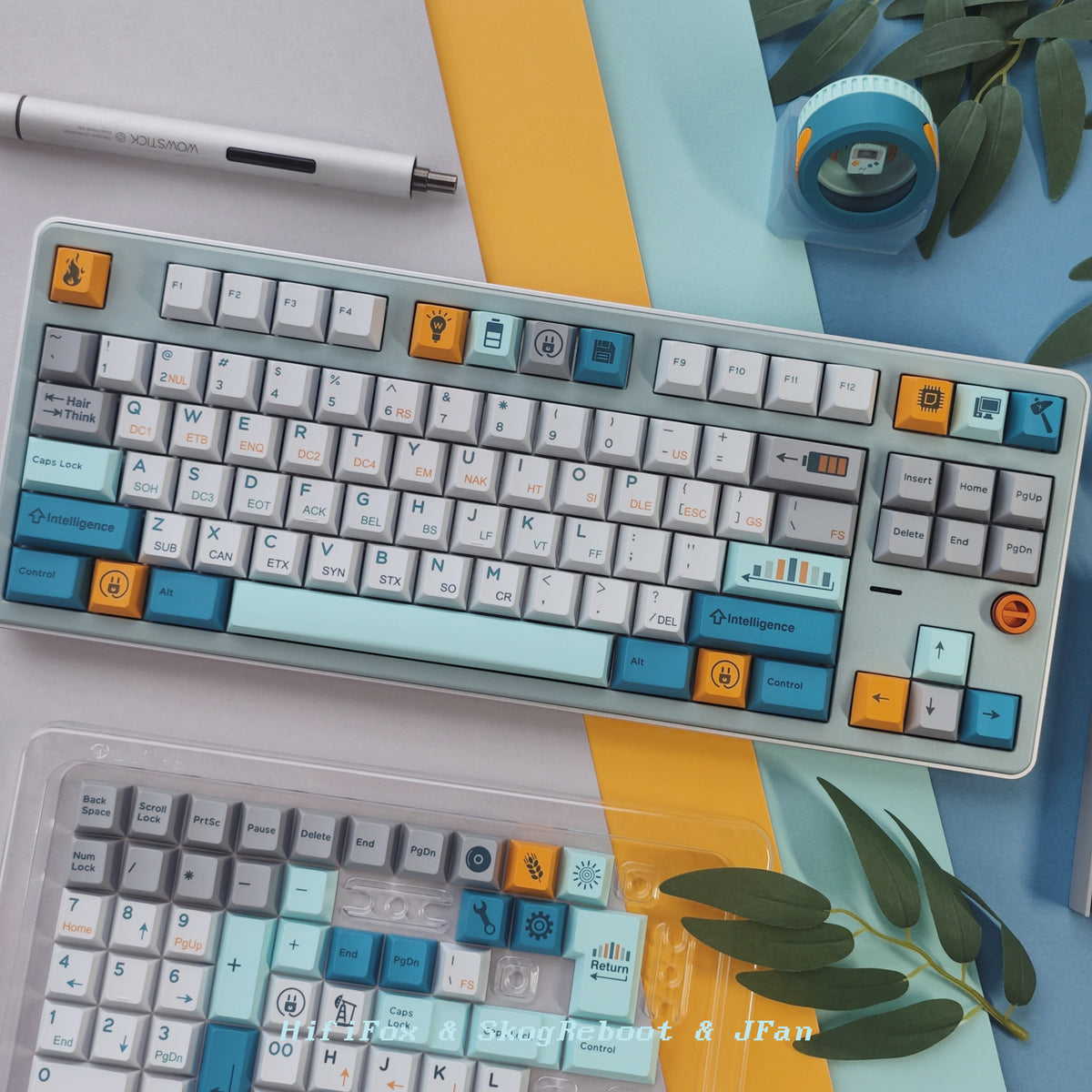 [CLOSED][GB] HifiFox x DOMIKEY Retro Evolution Keycaps PBT Dye sub Che – KPrepublic