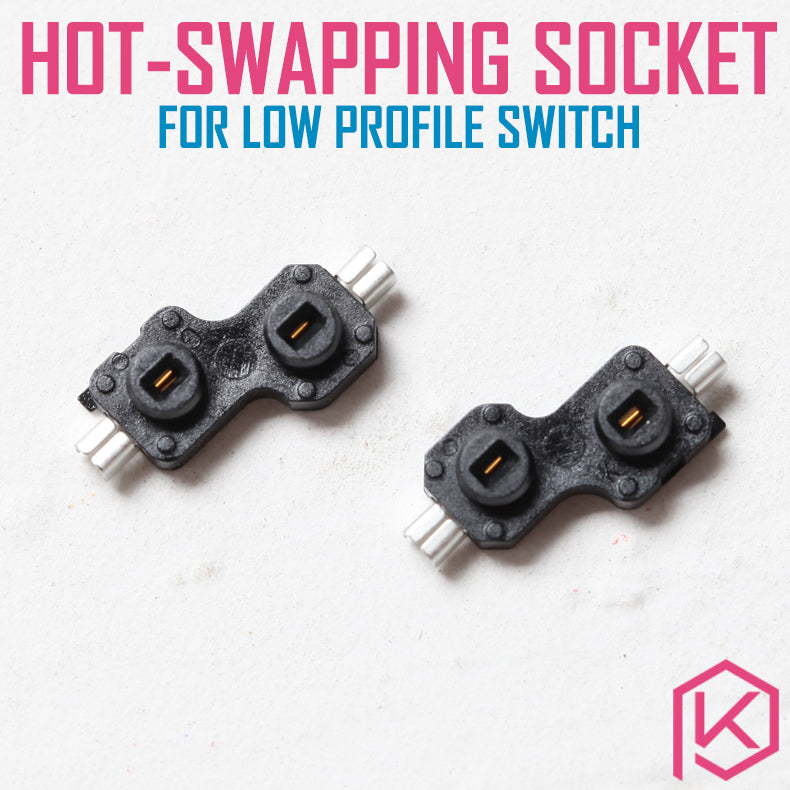 Kailh hot swapping pcb sockets for choc kailh low profile switches smd – KPrepublic