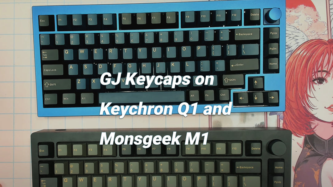 Ghost Judges Keycaps on Keychron Q1 and Monsgeek M1 – KPrepublic