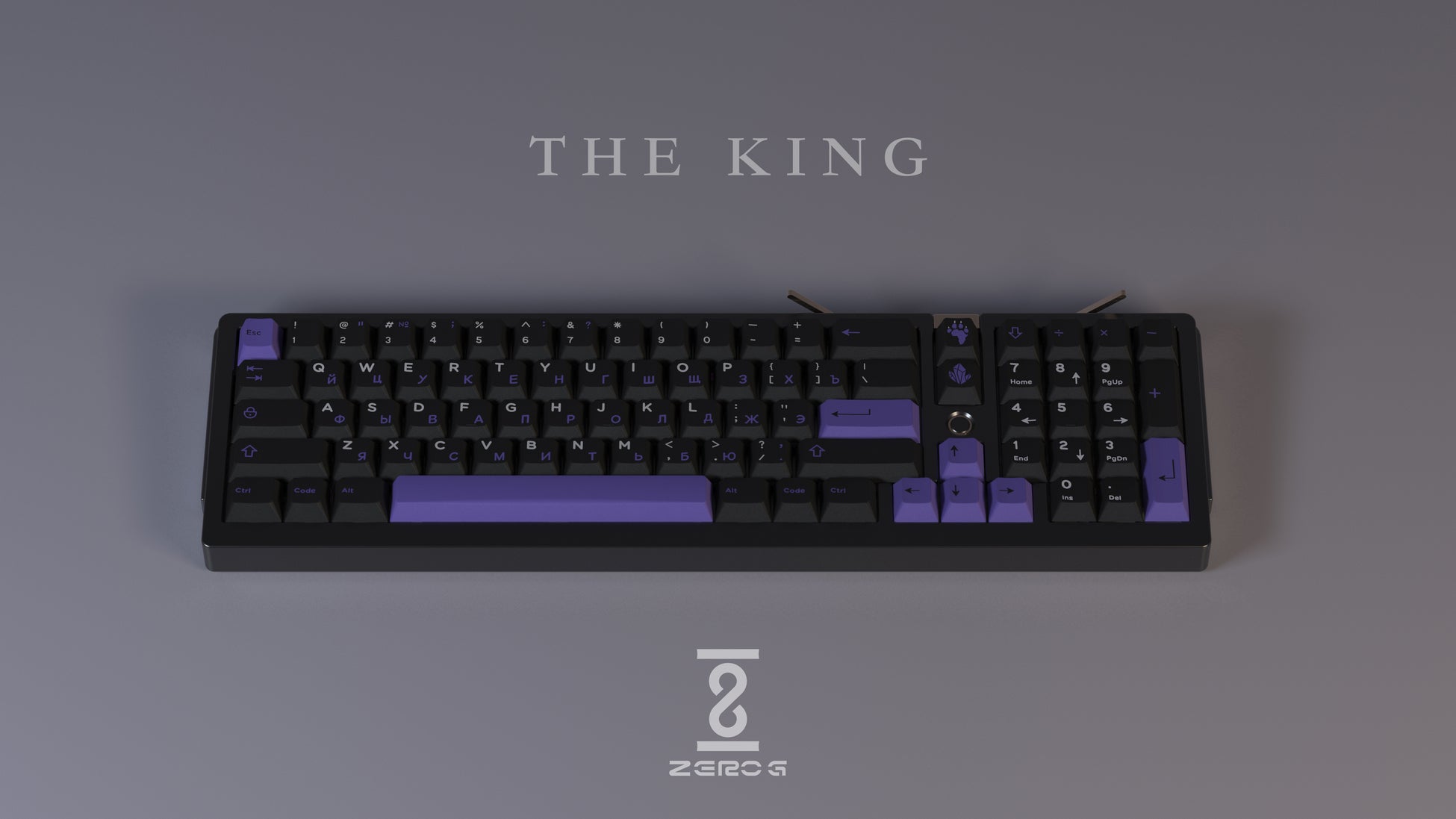 ZERO-G x Domikey The King Cherry profile keycaps groupbuy – KPrepublic