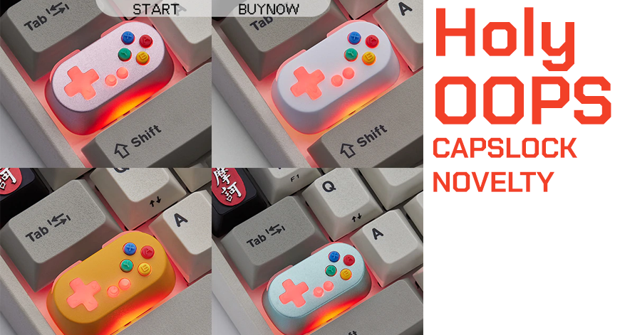 Want a novelty keycap for Capslock? Here it is – KPrepublic