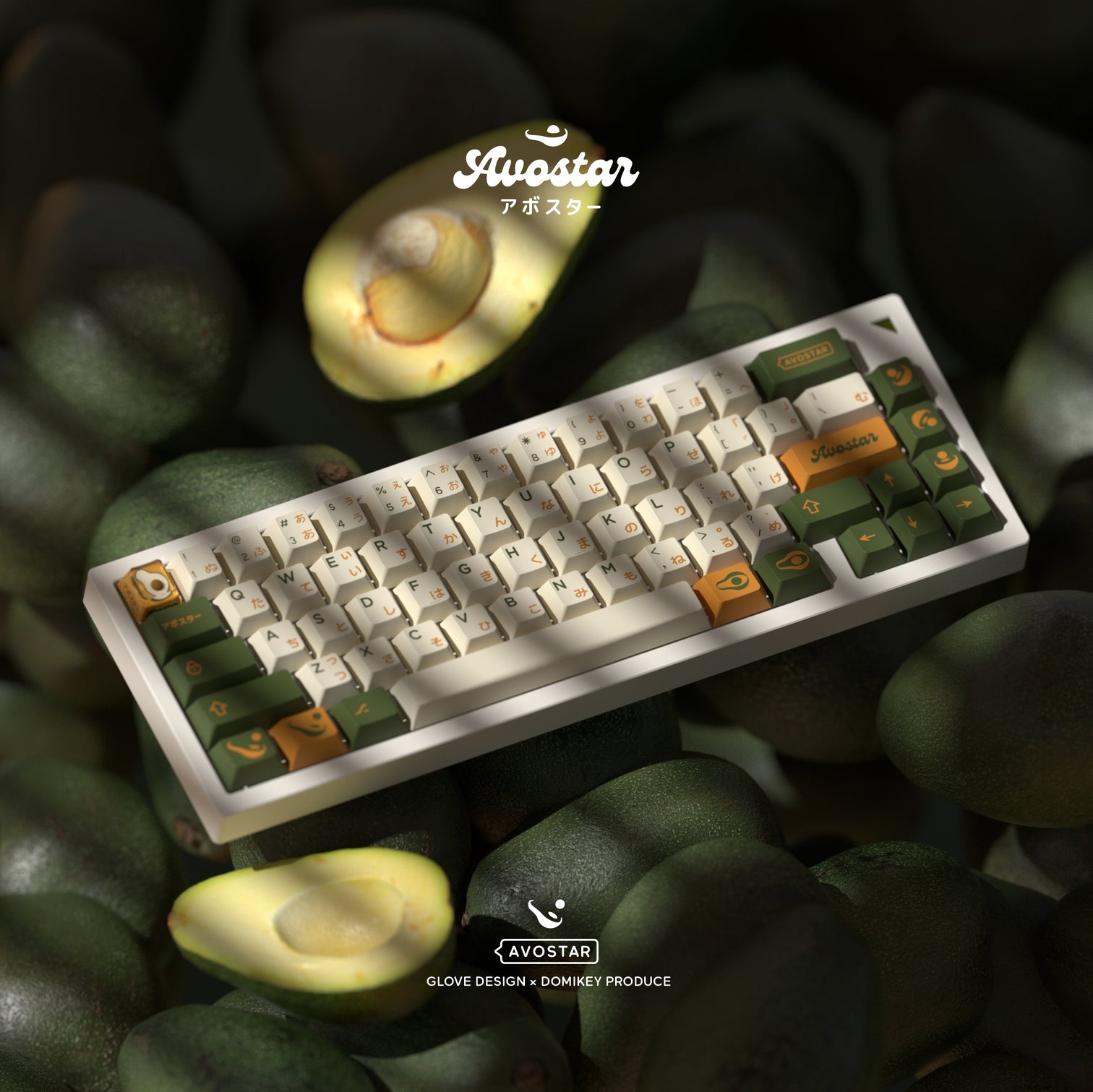 [Pre-order] GLOVE x Domikey Avostar Keycaps – KPrepublic