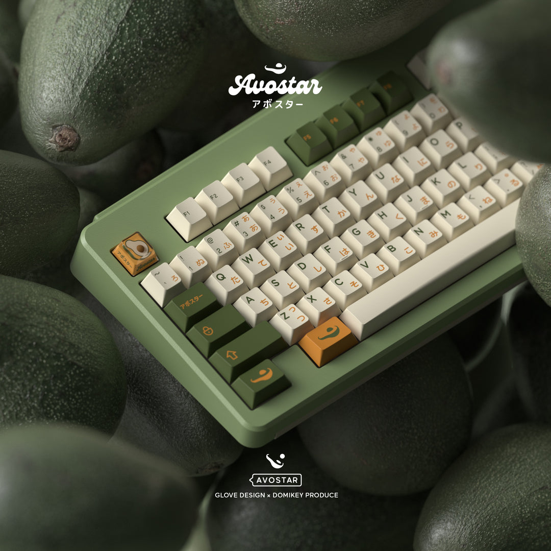 [Pre-order] GLOVE x Domikey Avostar Keycaps – KPrepublic