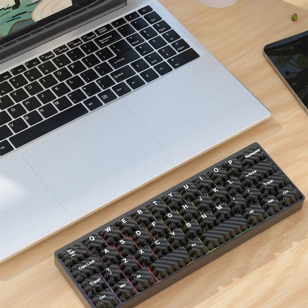 MMD KM40 Keyboard Gaming Mechanical Keyboard hot swappable PCB RGB swi ...