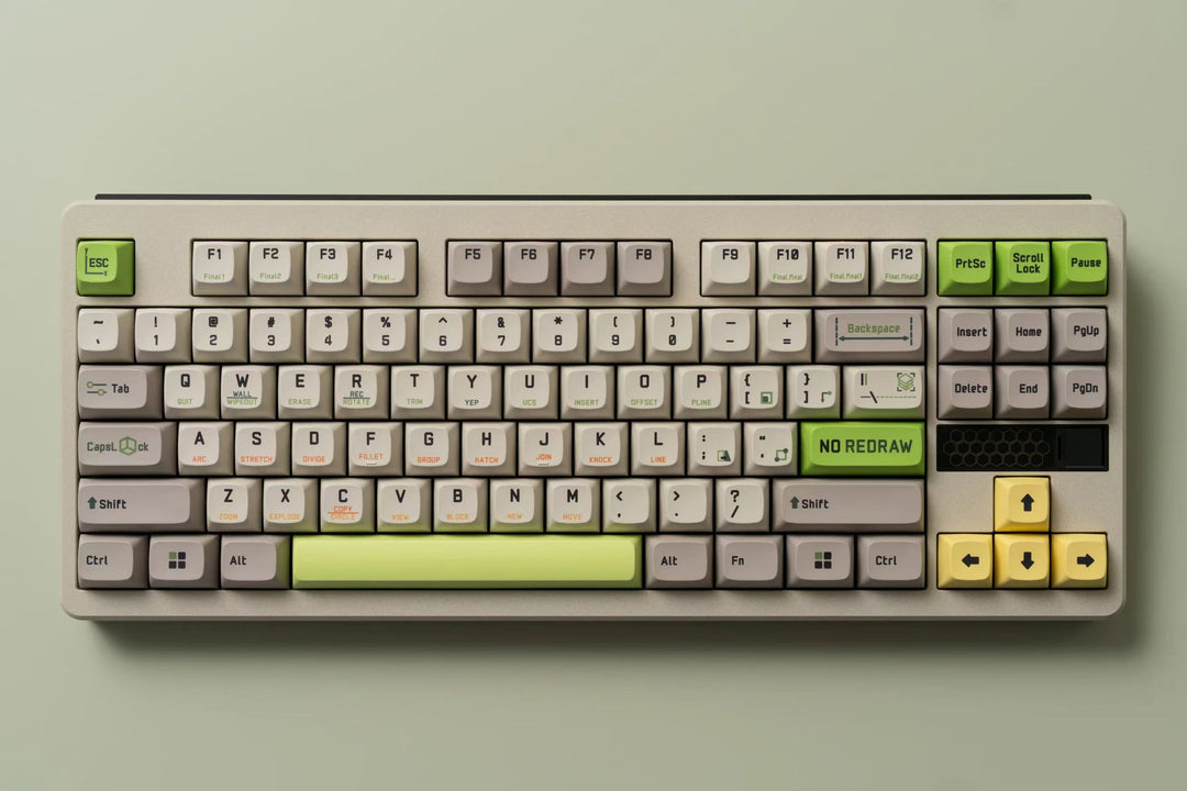 [KPICPRE] HIfiFox x Domikey Retro NO REDRAW R2 keycaps cherry profile ...