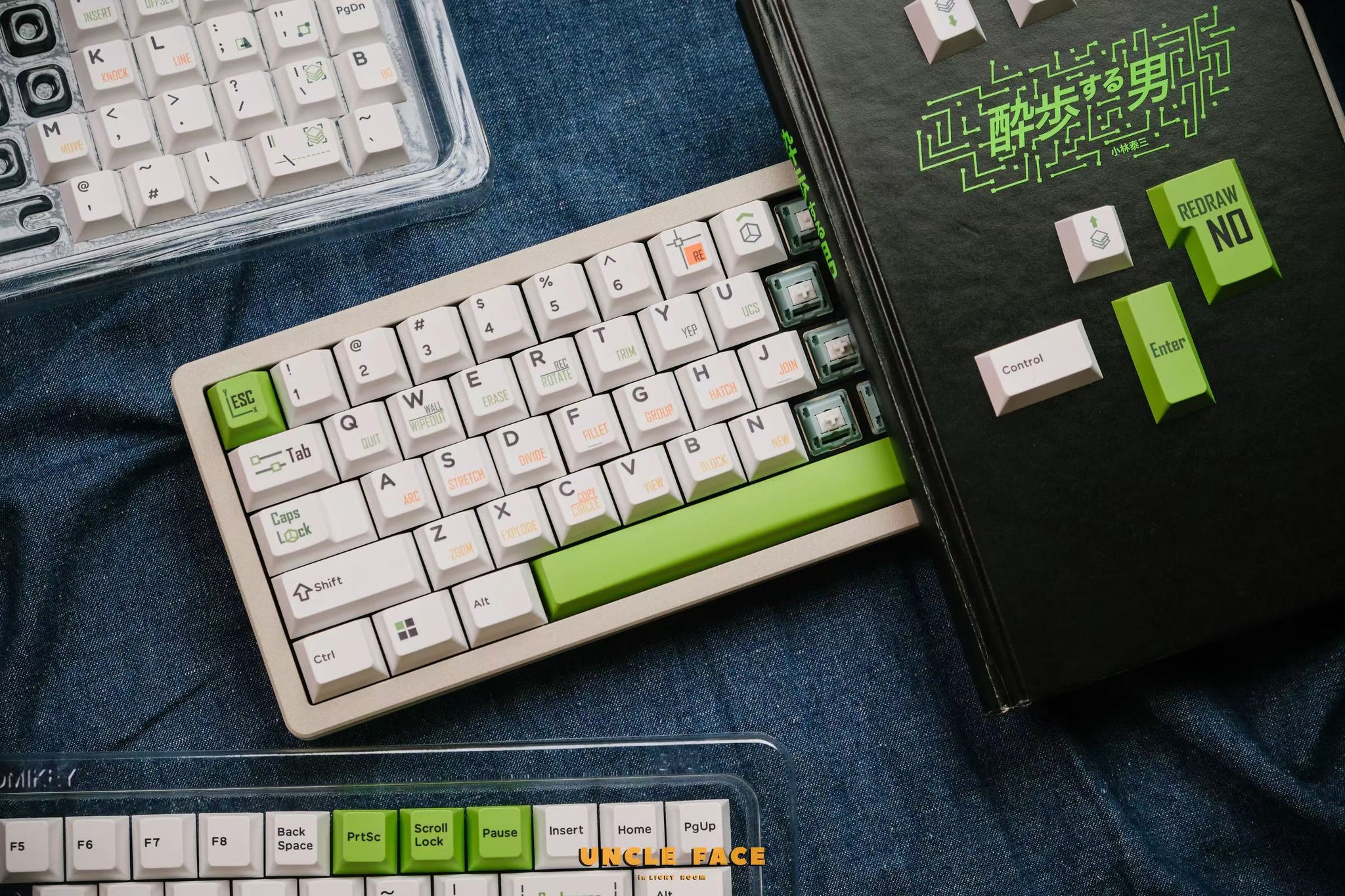 [KPICPRE] HIfiFox x Domikey Retro NO REDRAW R2 keycaps cherry profile ...