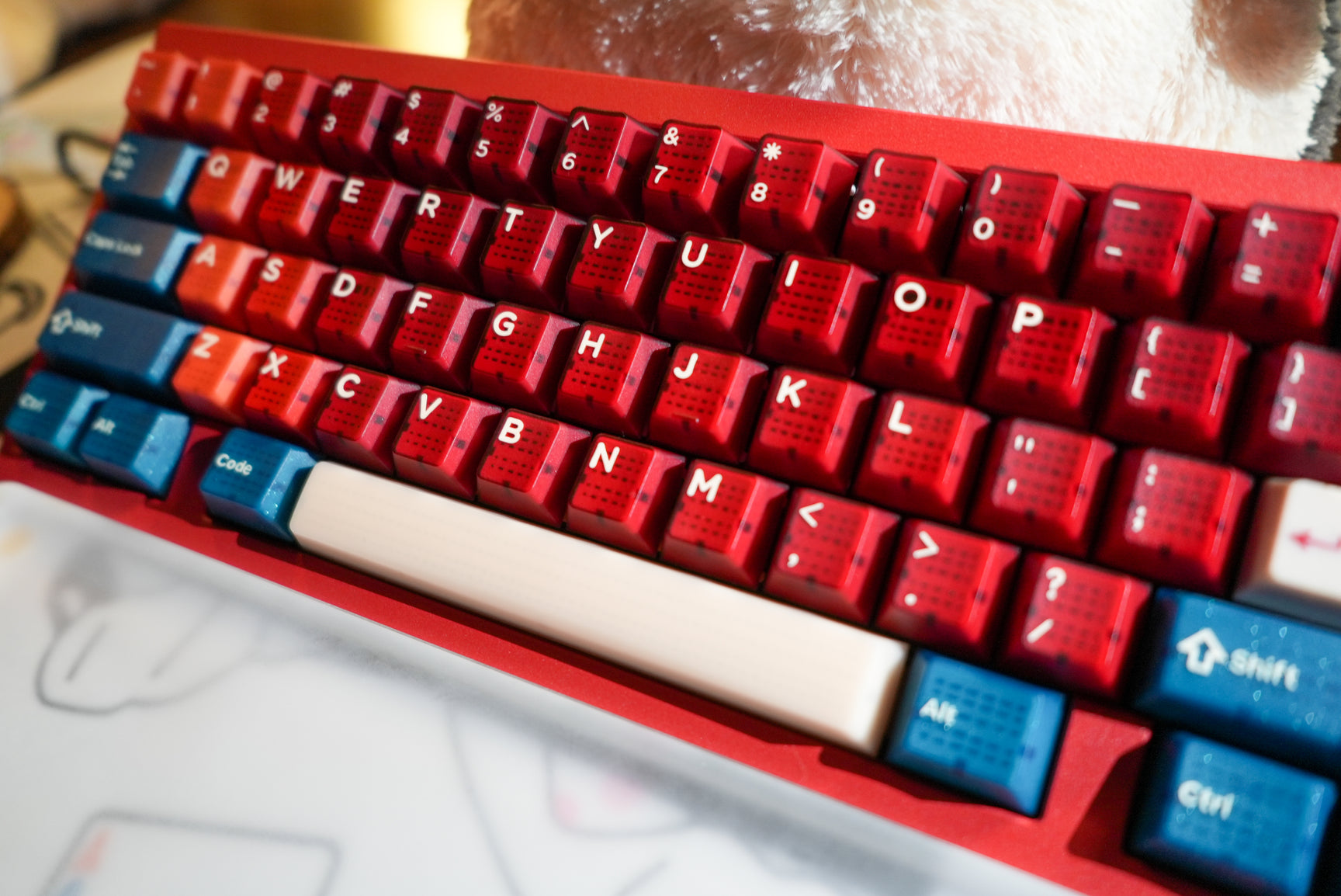 [CLOSED][GB] HifiFox x Domikey Red Bean Keycaps ABS Cherry profile Dou ...