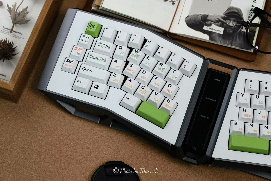 [KPICPRE] HIfiFox x Domikey Retro NO REDRAW R2 keycaps cherry profile ...