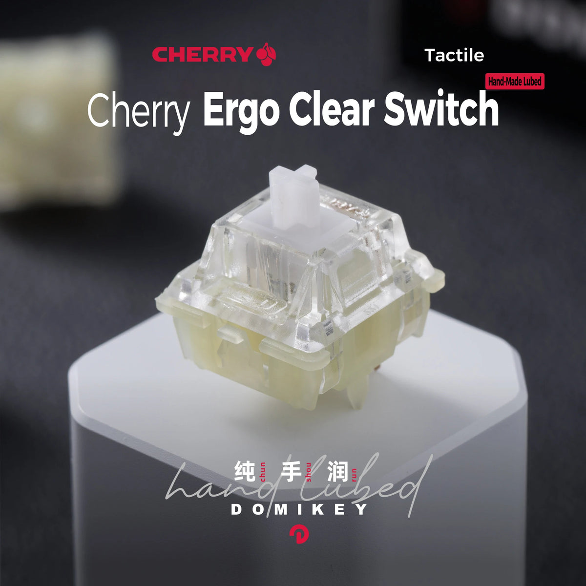 Domikey Cherry MX RGB ERGO Clear Switch Tactile SMD RGB 40g 55g Switch ...