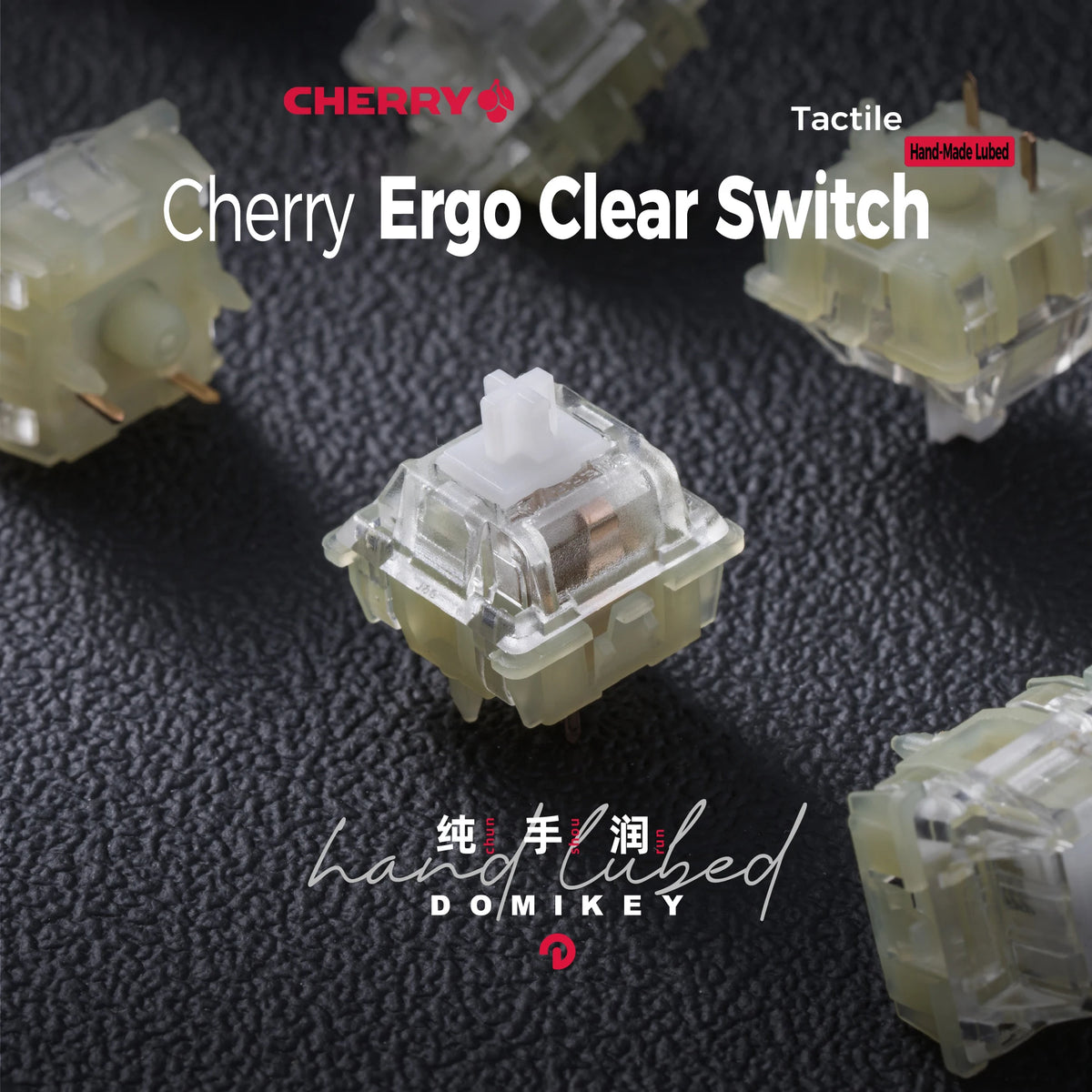 Domikey Cherry MX RGB ERGO Clear Switch Tactile SMD RGB 40g 55g Switch ...