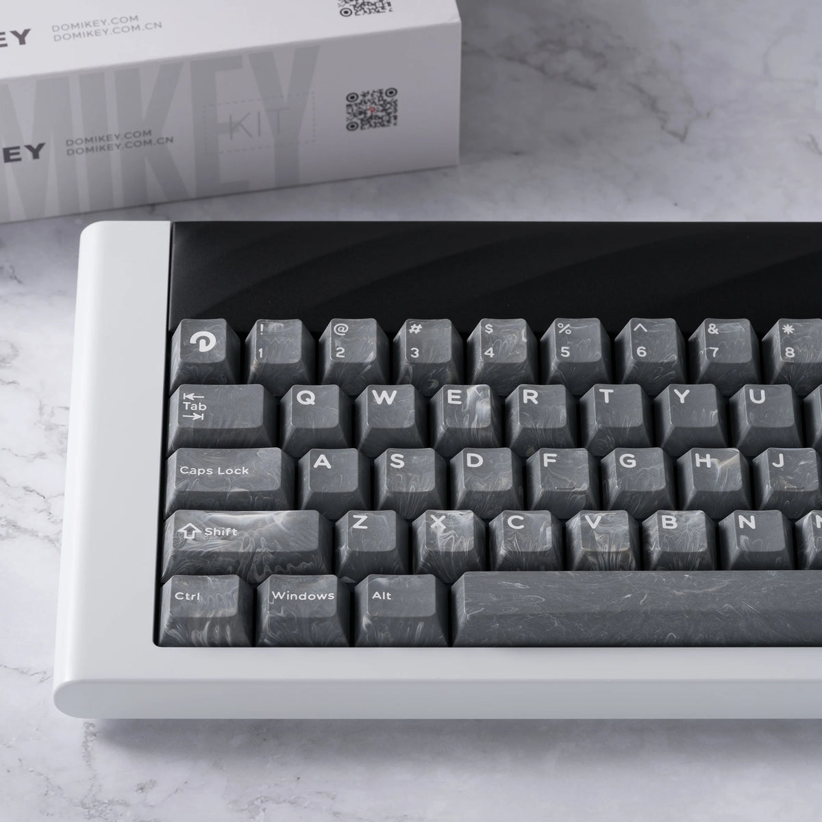 Domikey Flow Cherry Profile PBT doubleshot keycap All Random for mx ke ...