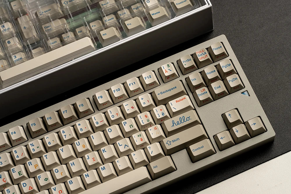 Eleworks Cherry Profile 9009 Dye Subbed Keycap Set thick PBT for keybo ...