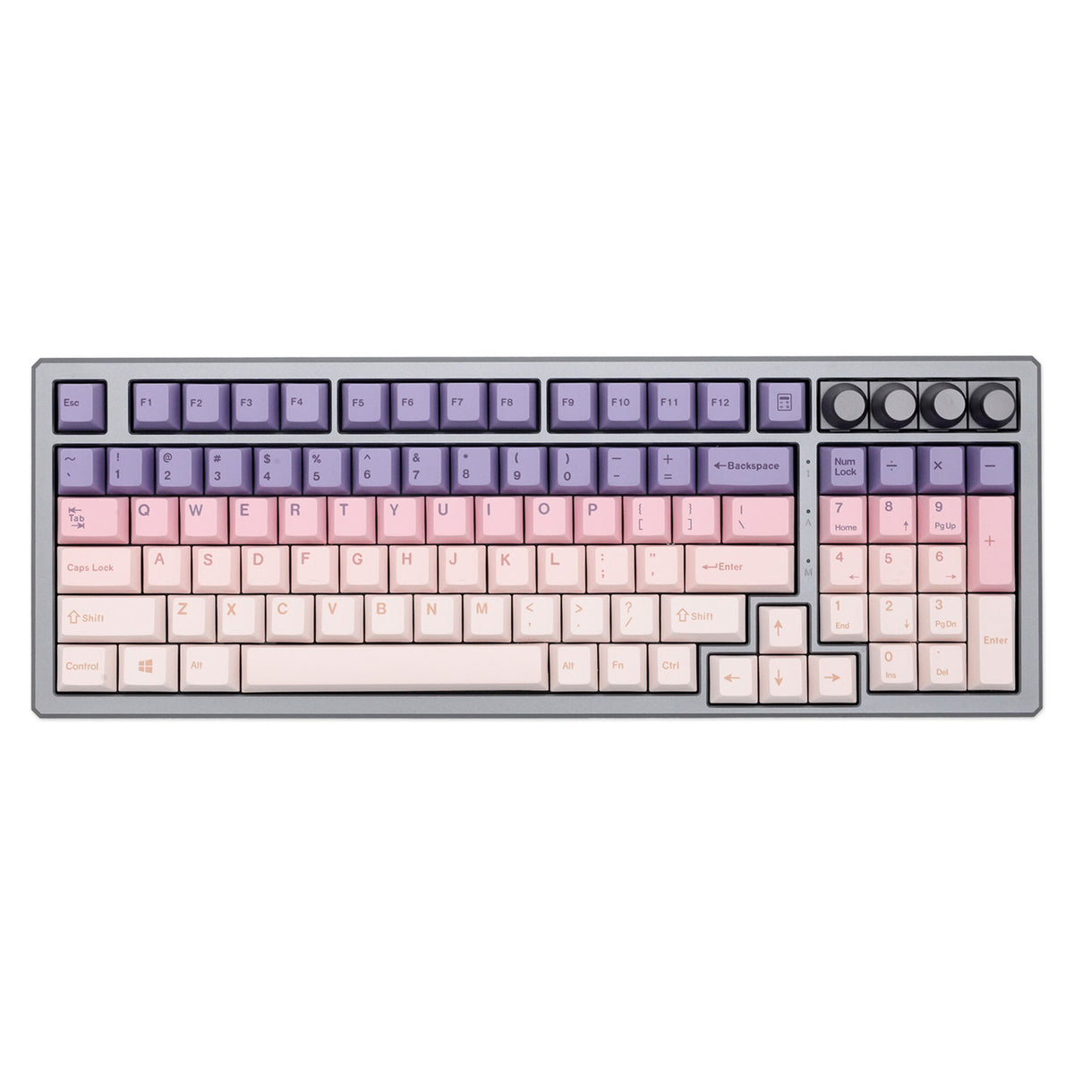 GKs Autumn gradient color Keycap Dye Subbed Keycap Set Cherry Profile ...