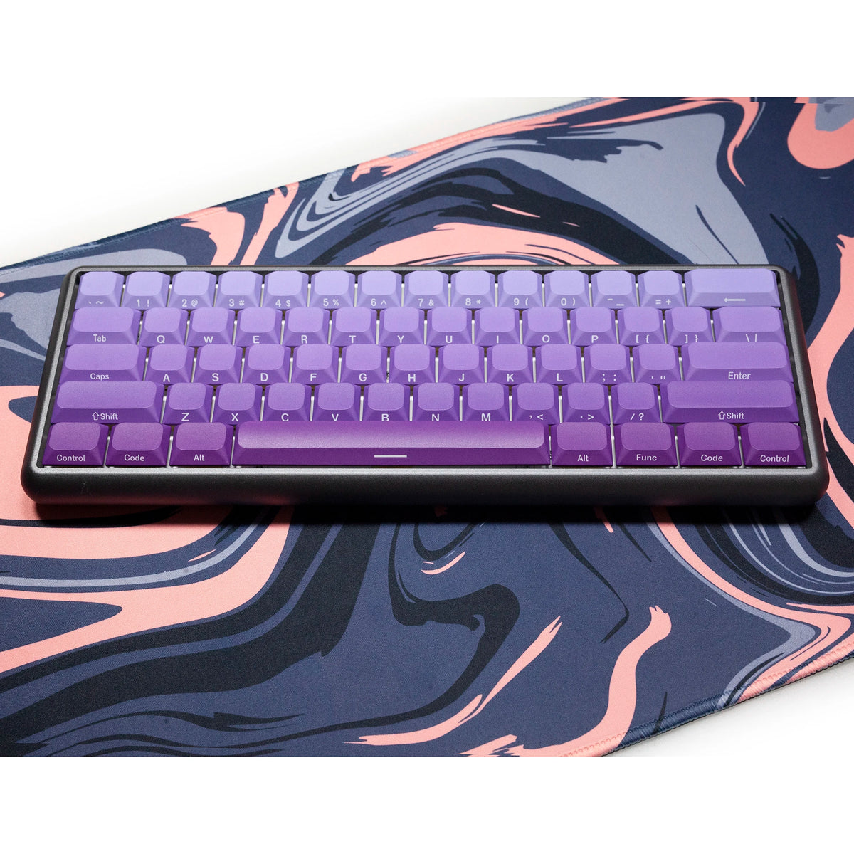 GKs Violet Gradient Keycap for Low Profile MX Stem Gaming Mechanical K ...