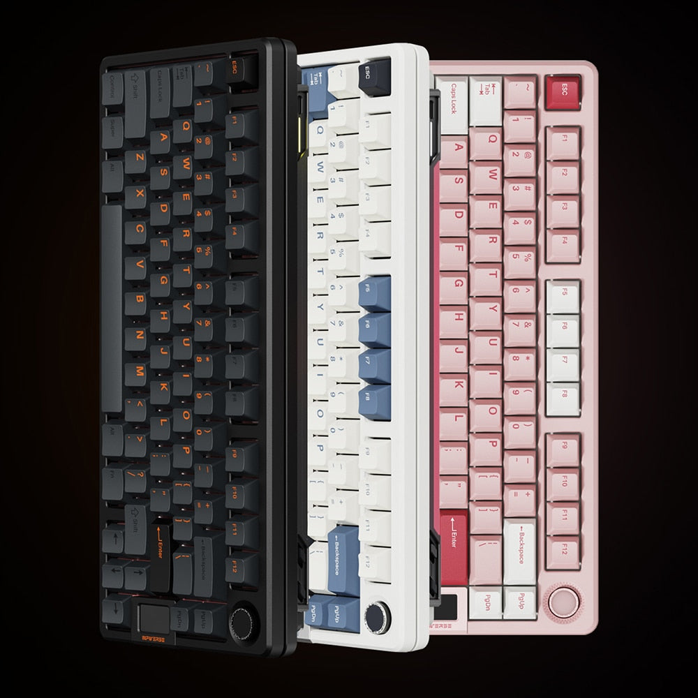 Infiverse INFI75 Keyboard 75% Gasket Mount Hot Swappable PCB Bluetooth ...