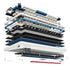Infiverse INFI75 Keyboard 75% Gasket Mount Hot Swappable PCB Bluetooth ...