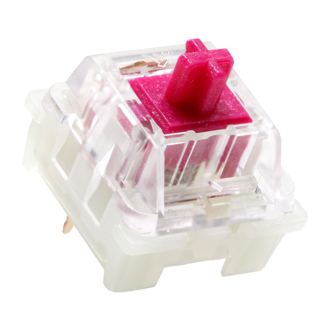KTT Wine Red Switch Linear 53g MX switch for mechanical keyboard 80m F ...