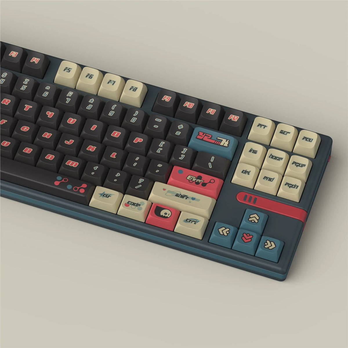 KeyTok KDA Profile The Past Wave Beyond Dye Sub Keycap Set PBT for key ...