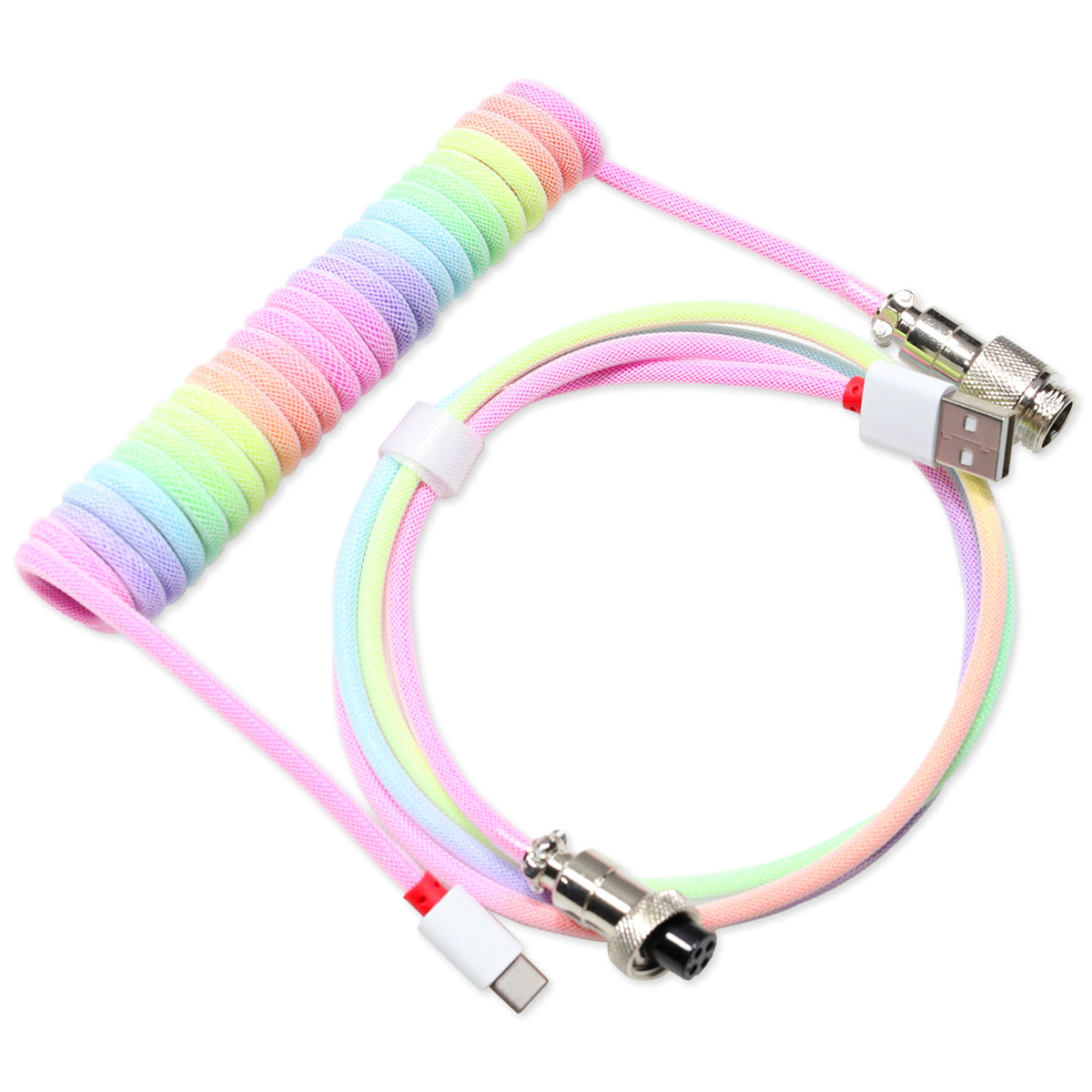 LOOP Aviator Connector Cable USB A to type C Aviation GX12 For Mechani ...