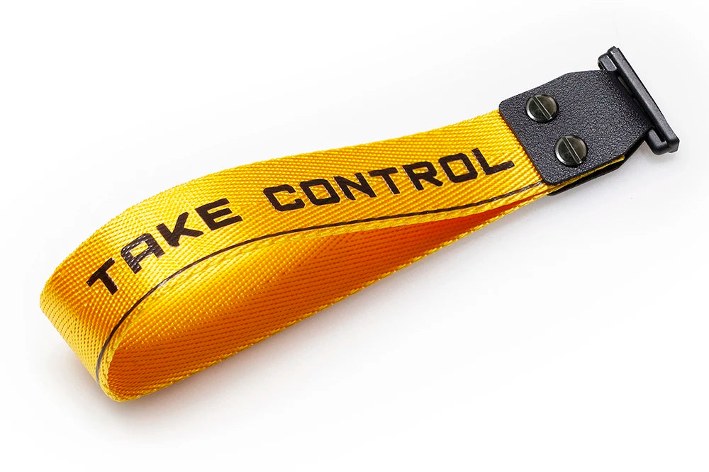 Latenpow Take Control Nylon Strap for Gaming mechanical keyboard Black ...