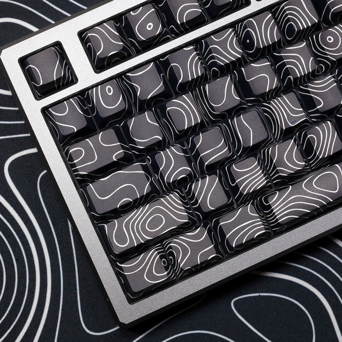 MMD Contour Line Keycap Dye Subbed Keycap Cherry Profile Set PBT for k ...