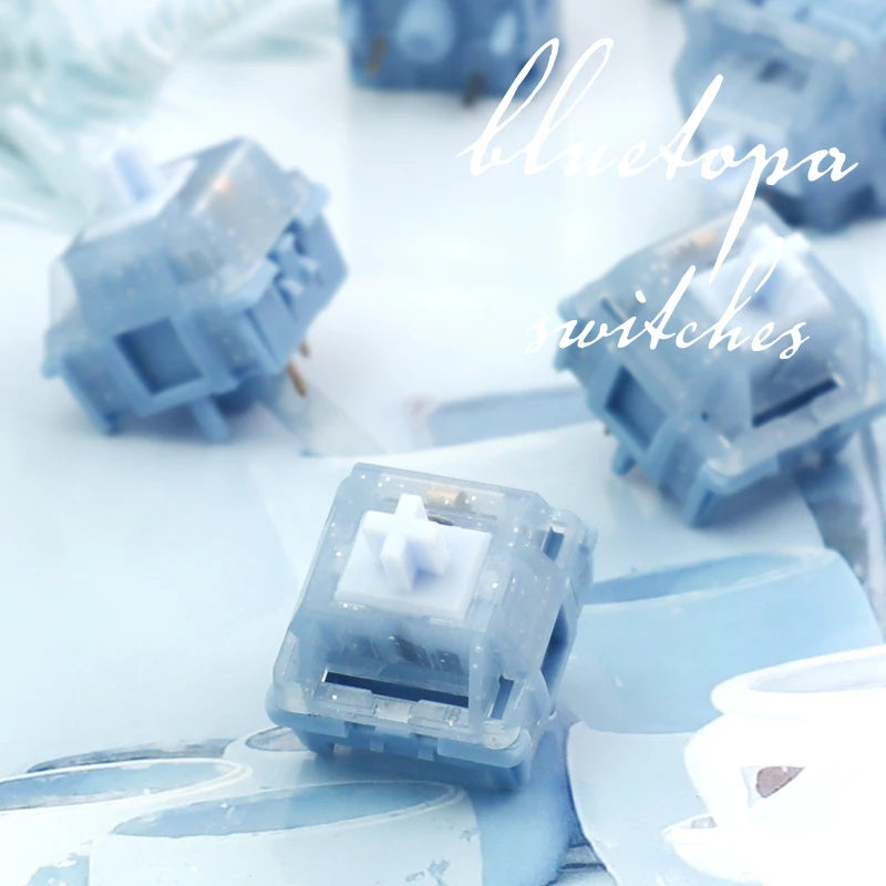 Mage Blue Topa Switch Linear Switch 32g 40g 48g for Gaming Mechanical ...