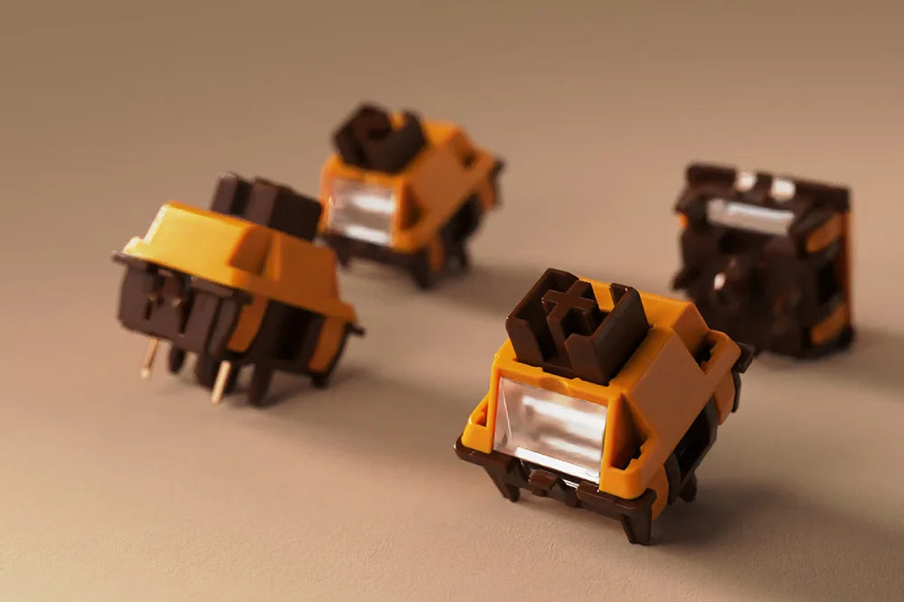 PAIGU Cheese Mocha Linear Switch 5pin RGB SMD 43g mx switch for Gaming ...