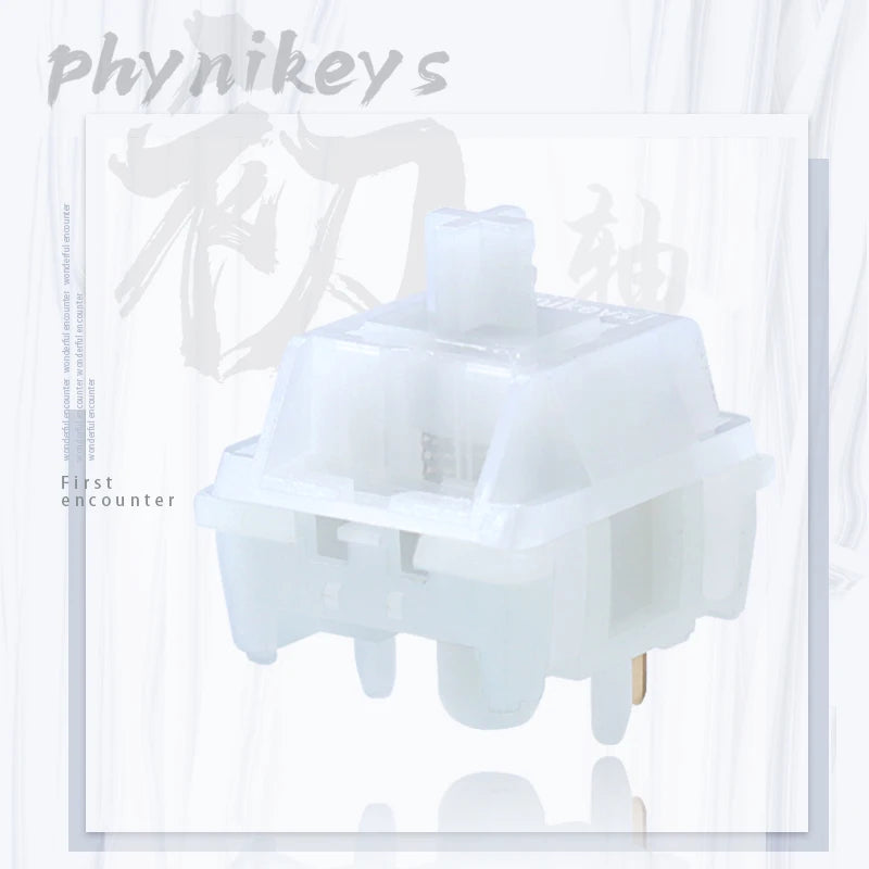 Phynikeys First Encounter Switch Linear RGB SMD 5pin 42g 48g for mecha ...