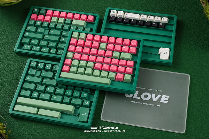 Domikey X Glove Watermelon Keycap Set ABS Doubleshots Cherry Profile f ...