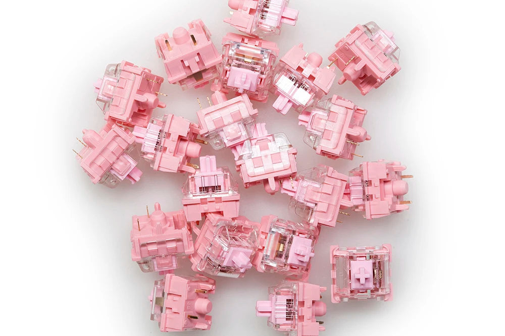 KTT Rose Switch Linear 63g MX switch for Mechanical Keyboard Factory L ...