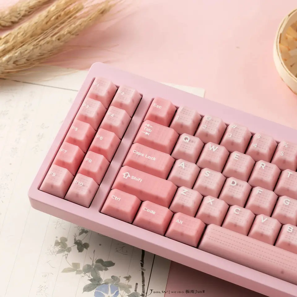 Hififox x Domikey XTRM Cherry Profile ABS Doubleshots Keycap Set for k ...