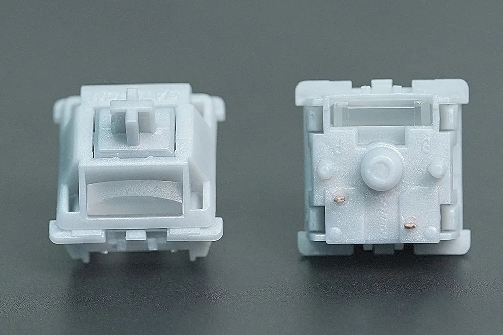 Gateron Smoothie Silver Switch Linear Milkshake Switch MX Stem for Gam ...