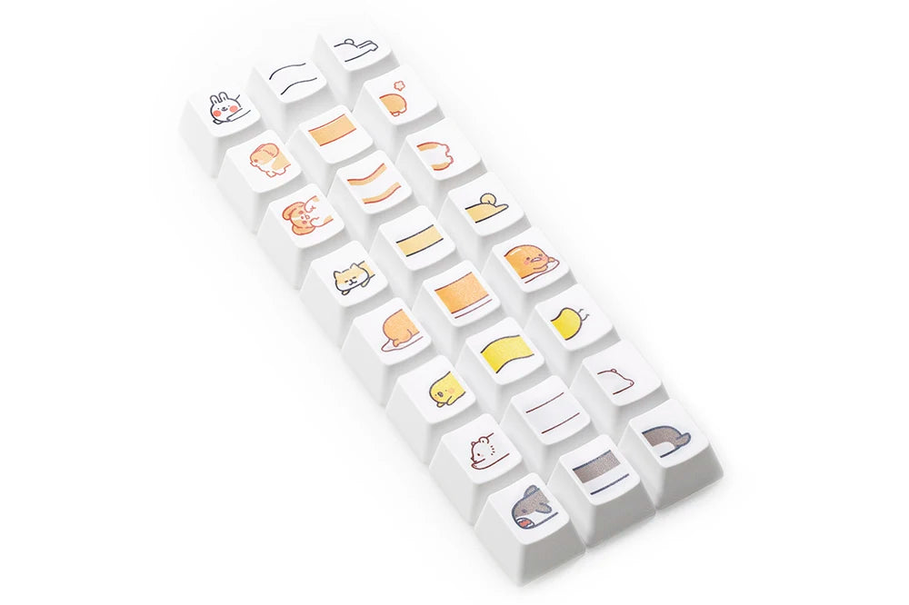 Cute Little Puppy Keycap Meme Keycap Dye Subbed keycaps for mx stem Ga ...