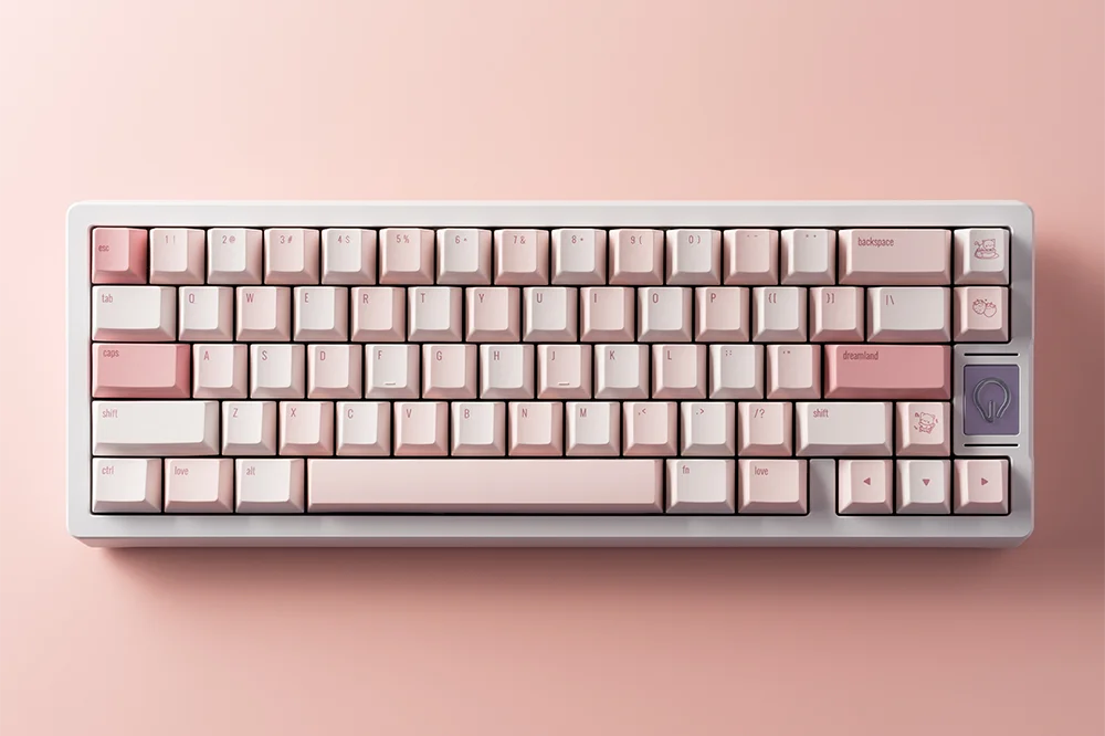 Echokeys Dreamland Keycap Dye Subbed Keycap Cherry Profile Set PBT for ...