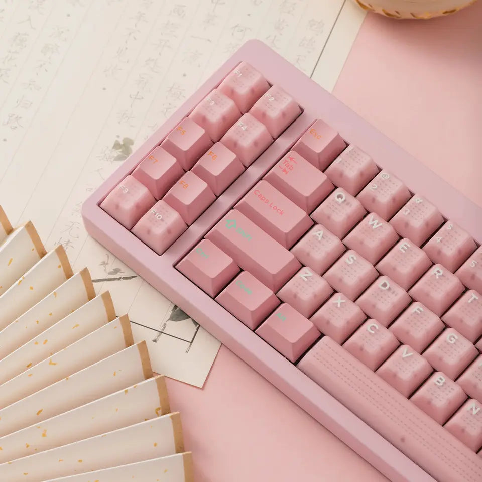 Hififox x Domikey XTRM Cherry Profile ABS Doubleshots Keycap Set for k ...