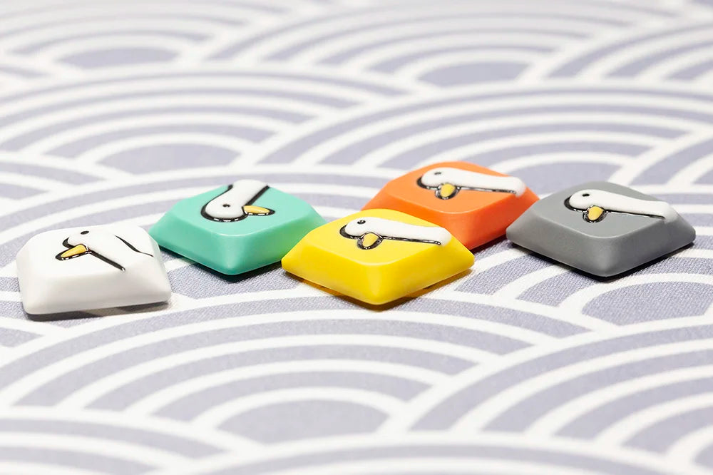 Big Goose Resin Artisan Keycap Low Profile Keycap for Low Profile MX S ...