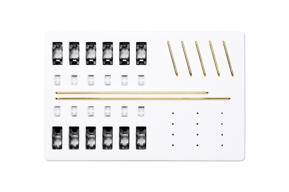 Everglide Panda V4 Plate Mounted Stabilizer Gold Plated Wire for Custo ...