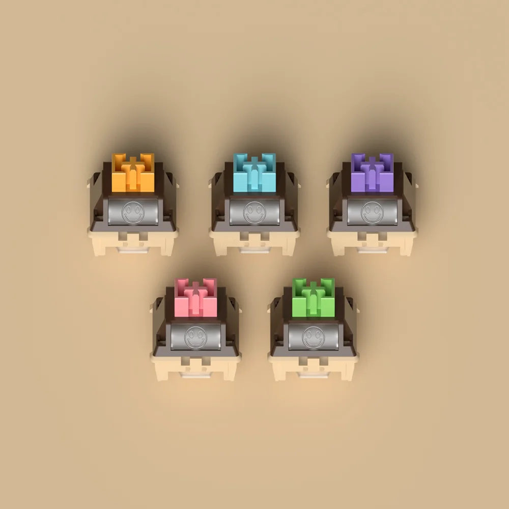 Domikey Chocolate Donut Switch V2 Choco Donuts Switch RGB Linear Switc ...