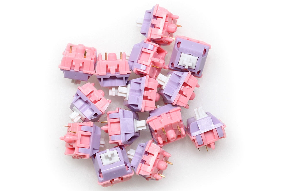 Lavender Switch RGB SMD Linear Switch For Mechanical keyboard 48g 53g ...