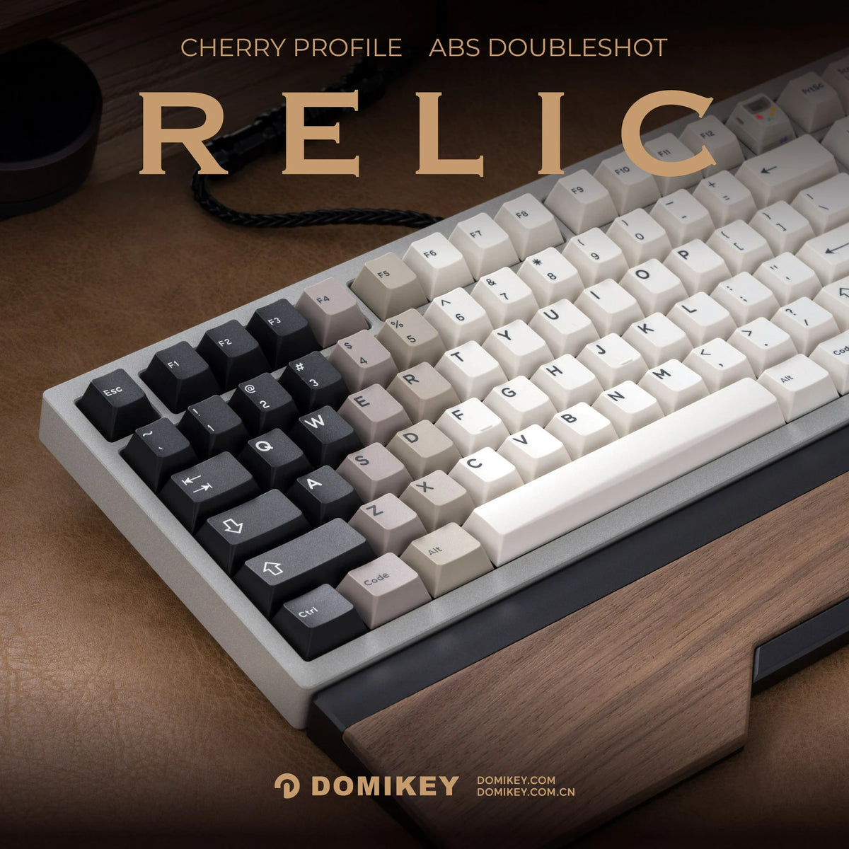 Domikey Relic Cherry profile ABS doubleshot Keycaps – KPrepublic