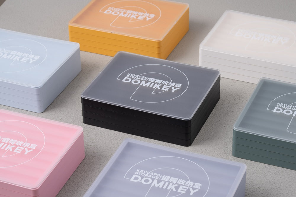 [only box] Domikey Keycap Box Keycap Storage Collection 4 layers for C ...