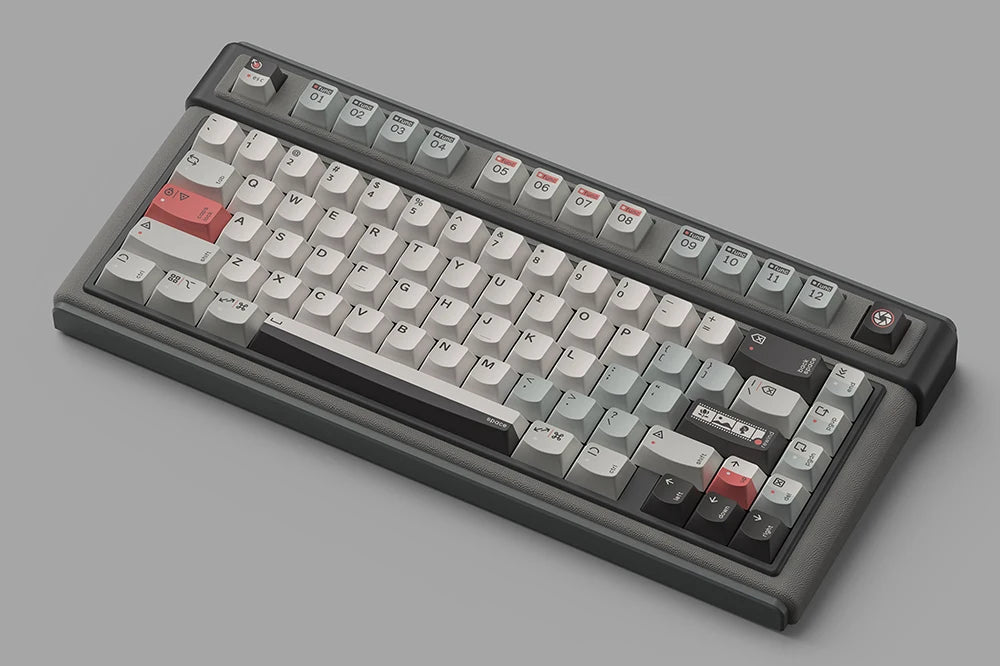 KeyTok Smile Profile Turn 90s Dye Subbed Keycap Set PBT for keyboard 8 ...