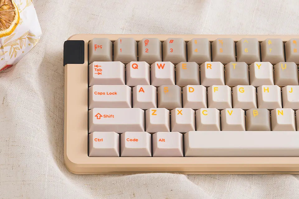 Hififox x Domikey Candle Keycap Cherry Profile ABS Doubleshots Silk Sc ...