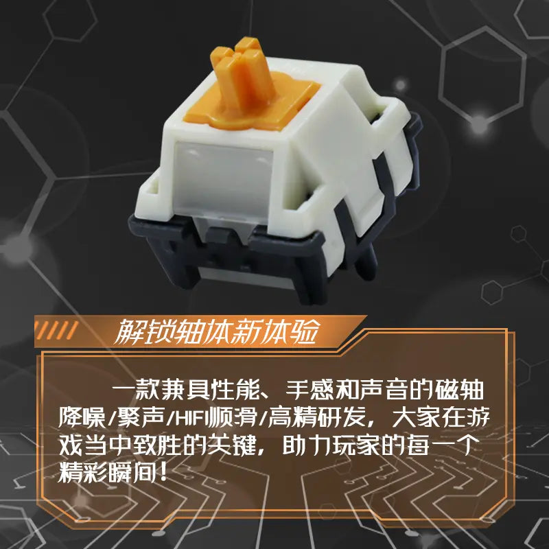 Duhuk Key Magnetic Switch Linear Switch for Magnetic mechanical keyboa ...