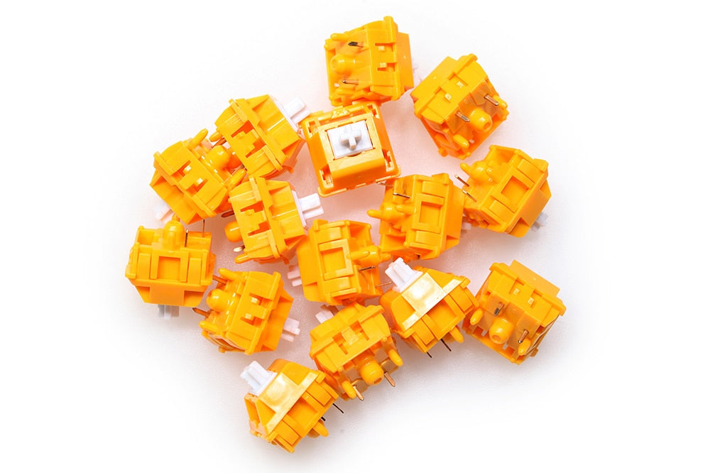 Everglide BSun Sunset Yellow Switch RGB SMD Linear 51g Switches For Me ...