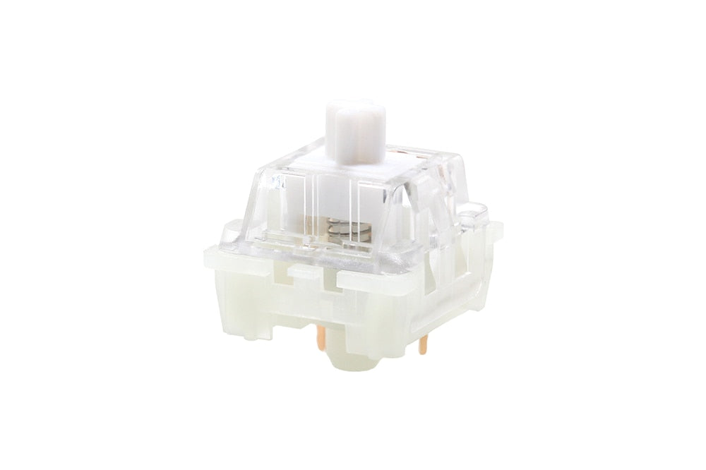 KTT Kang White Switch V3 Linear 43g 53g MX switch for mechanical keybo ...