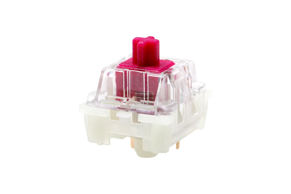 KTT Wine Red Switch Linear 53g MX switch for mechanical keyboard 80m F ...