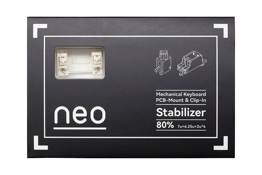 Neo & QK PCB Stabilizer for Gaming Mechanical Keyboard gh60 for 1.2mm ...