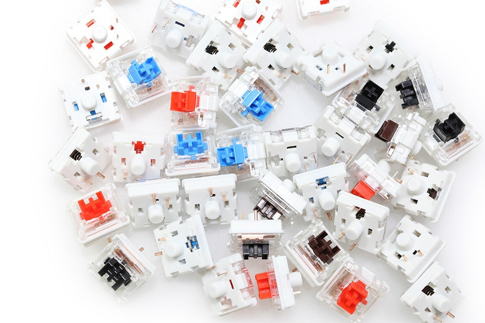 OUTEMU OTM Low Profile Switch Black Red Blue Brown 3 pins for ultra-sl ...