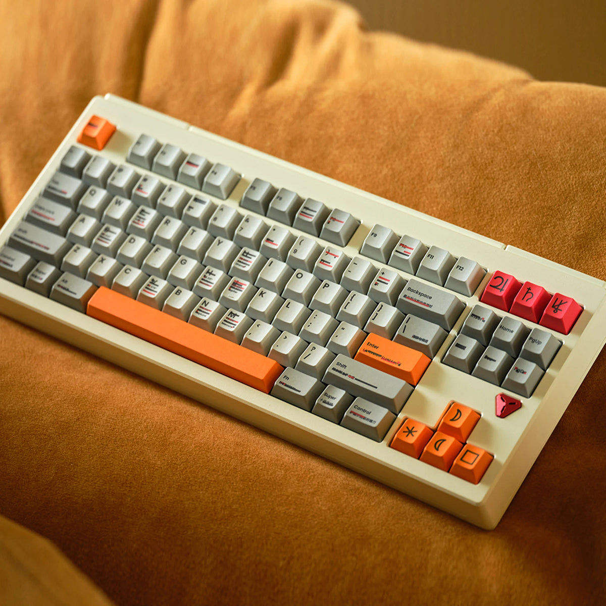TUT Cherry Profile Search Plan R2 Dye Sub Keycap Set thick PBT for key ...
